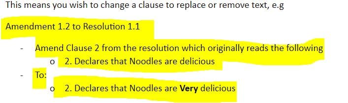 MUN Amendments Guide - WiseMee